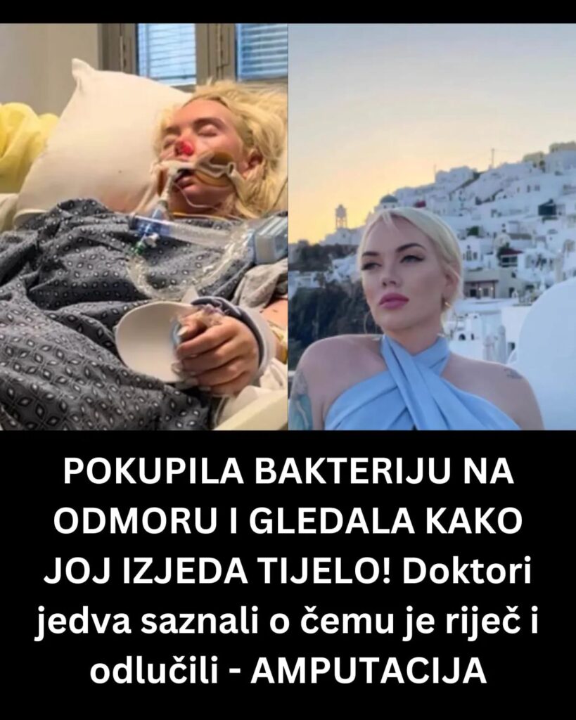 POKUPILA BAKTERIJU NA ODMORU I GLEDALA KAKO JOJ IZJEDA TIJELO! Doktori ...